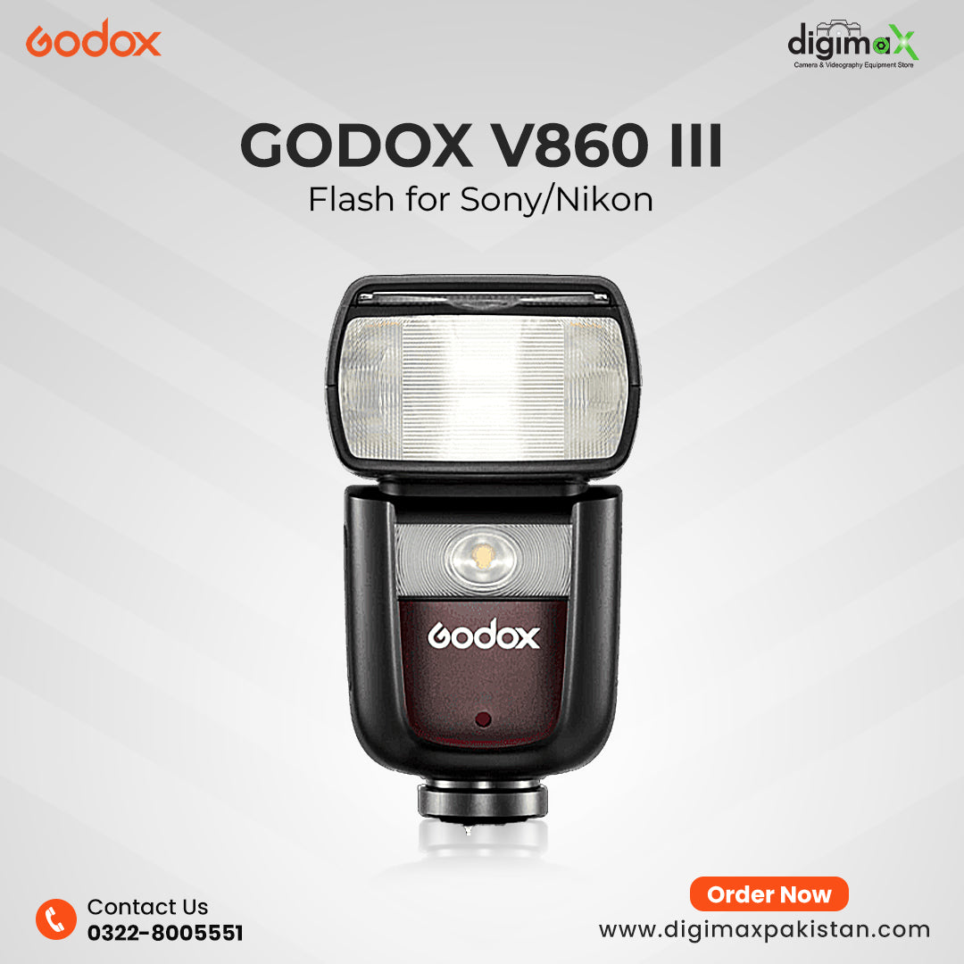 Godox V860 III Nikon TTL Li-Ion Flash Kit for Nikon Cameras – DigiMax ...
